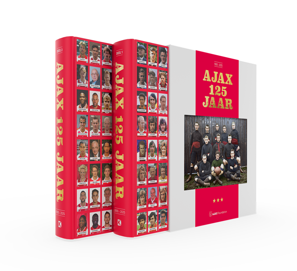 125 Jaar Ajax - 2 boeken in cassette - Kick uitgevers